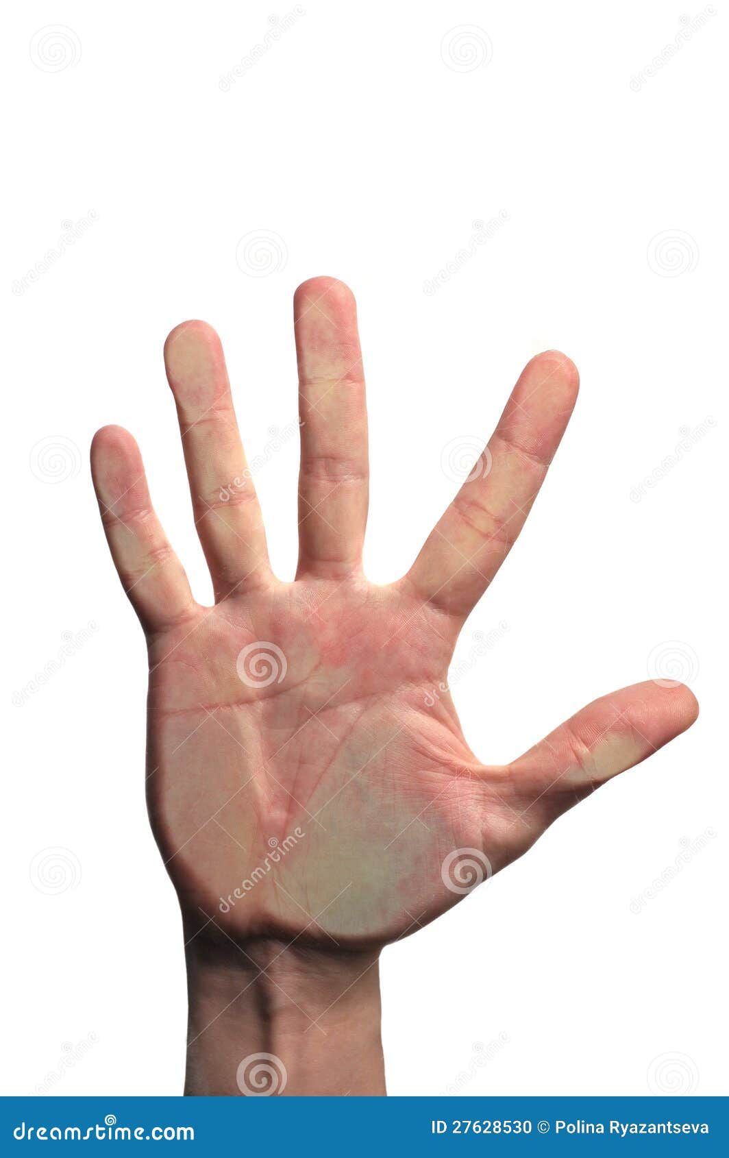 Hand pressing the glass stock photo. Image of human, abstract - 27628530