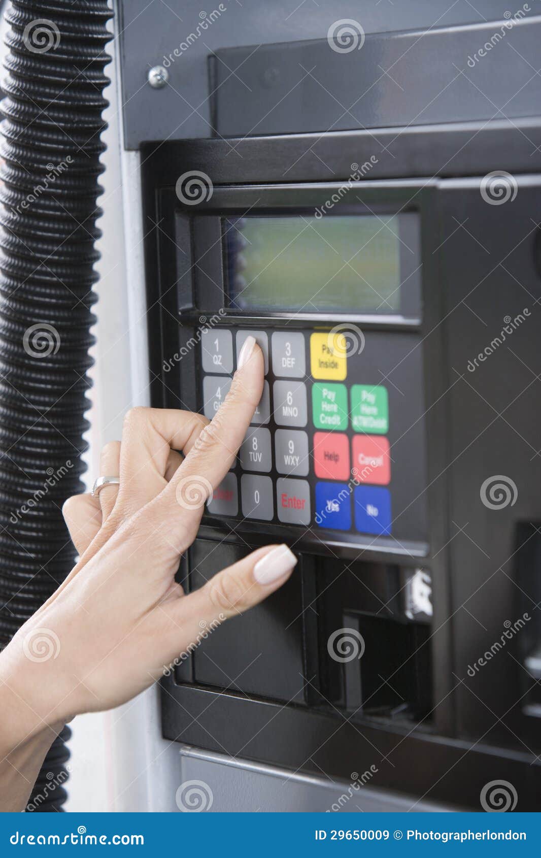 Hand Pressing Number Button on ATM Machine Stock Image - Image of pipe ...