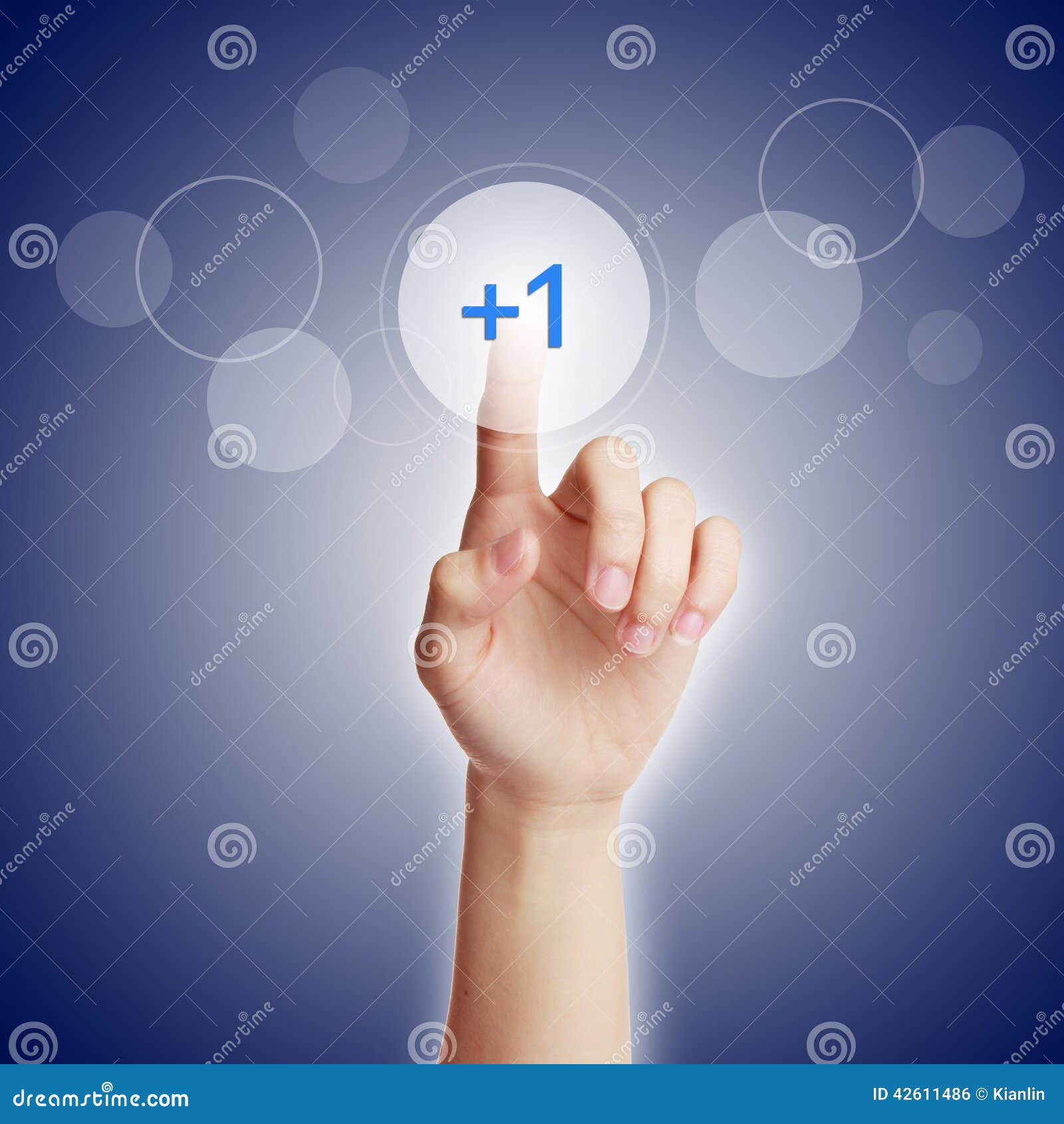 Hand Pressing Modern Laptop With Mobile App Icons And Symbols Stock ...