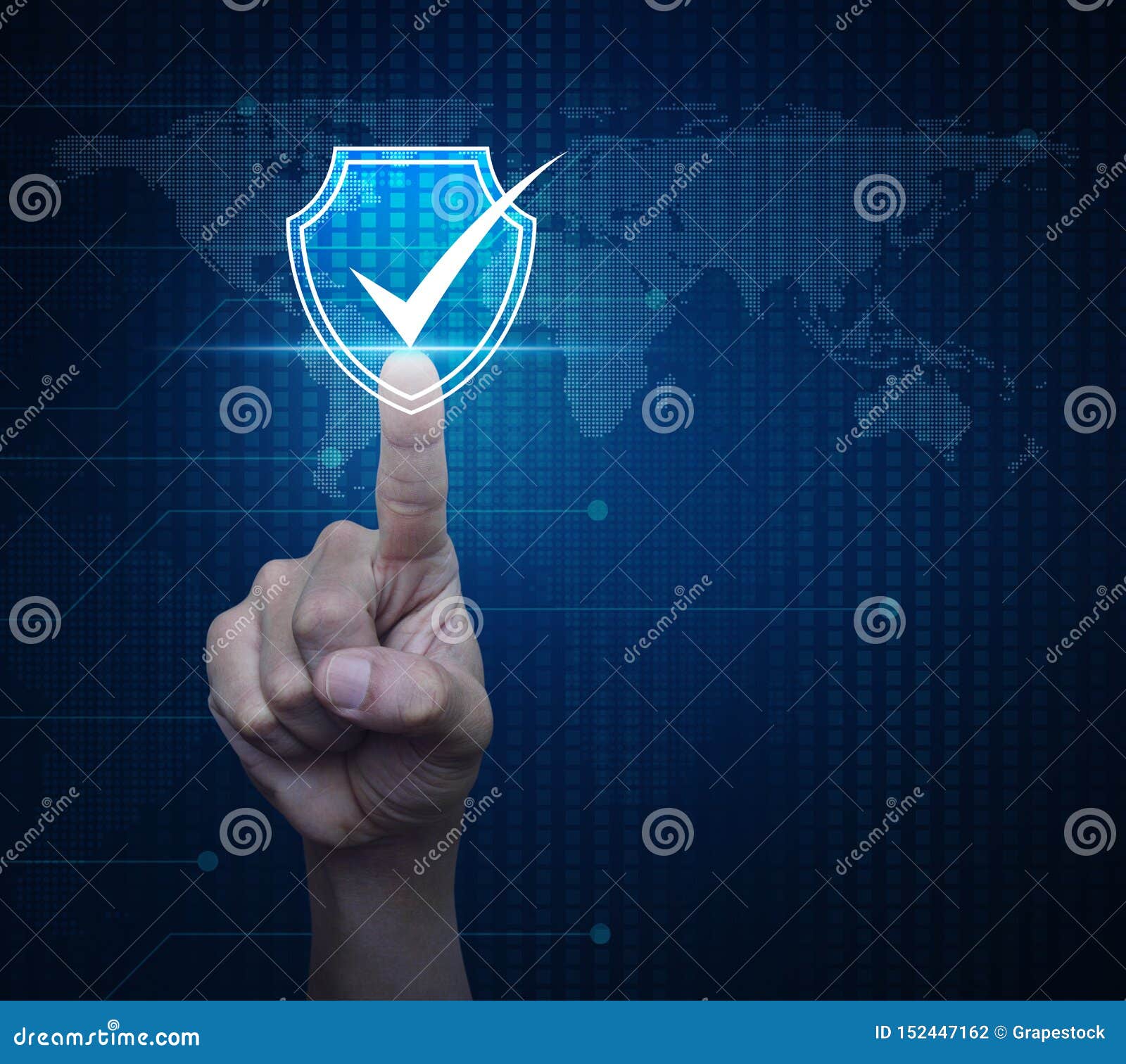 Internet Cyber Security and Anti Virus Concept, Elements of this Image ...