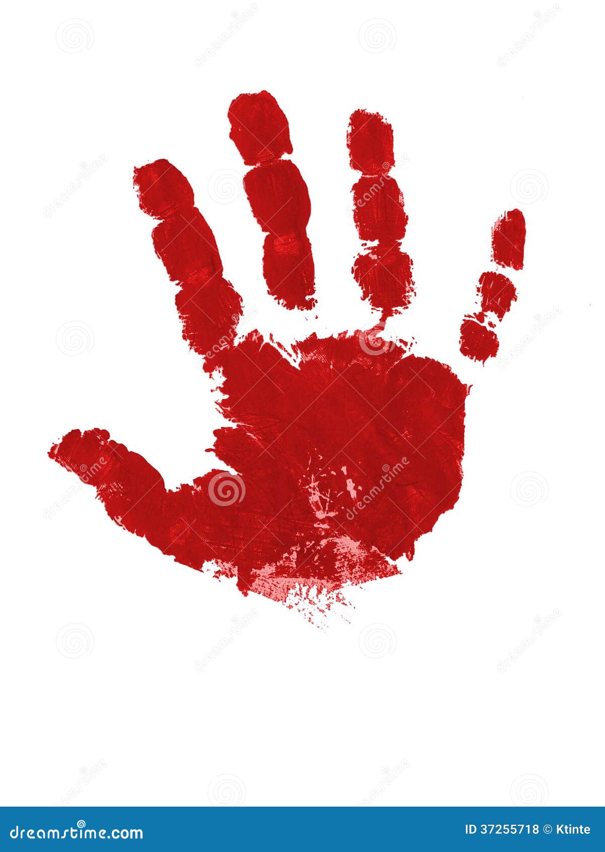 Hand print stock illustration. Illustration of print - 37255718