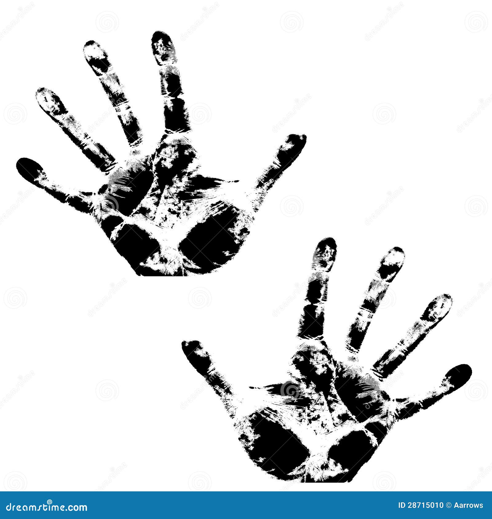 Hand Print, Skin Texture Pattern Stock Vector - Illustration of print ...