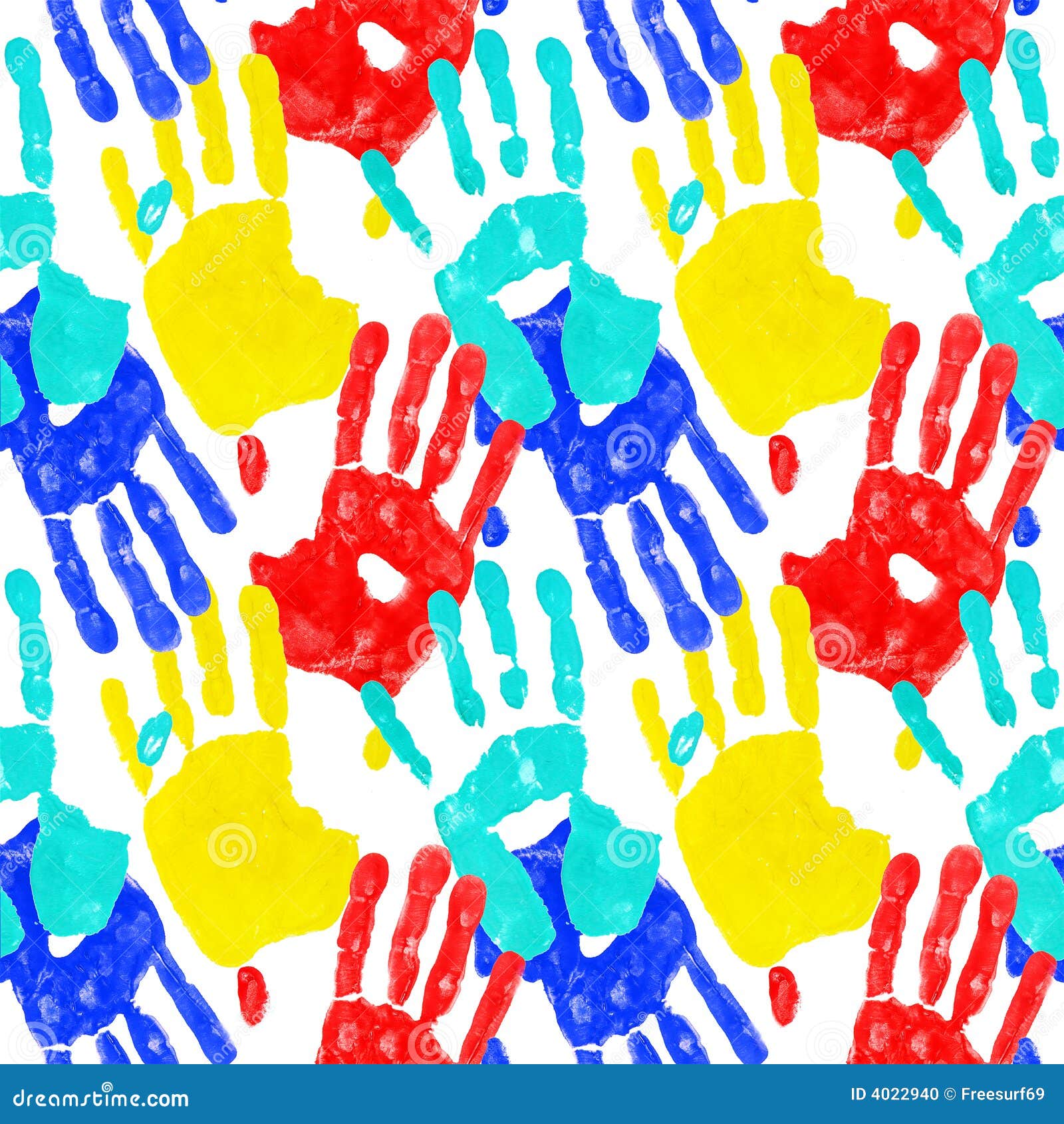 Hand prints stock photo. Image of abstract, palm, friendship - 4022940