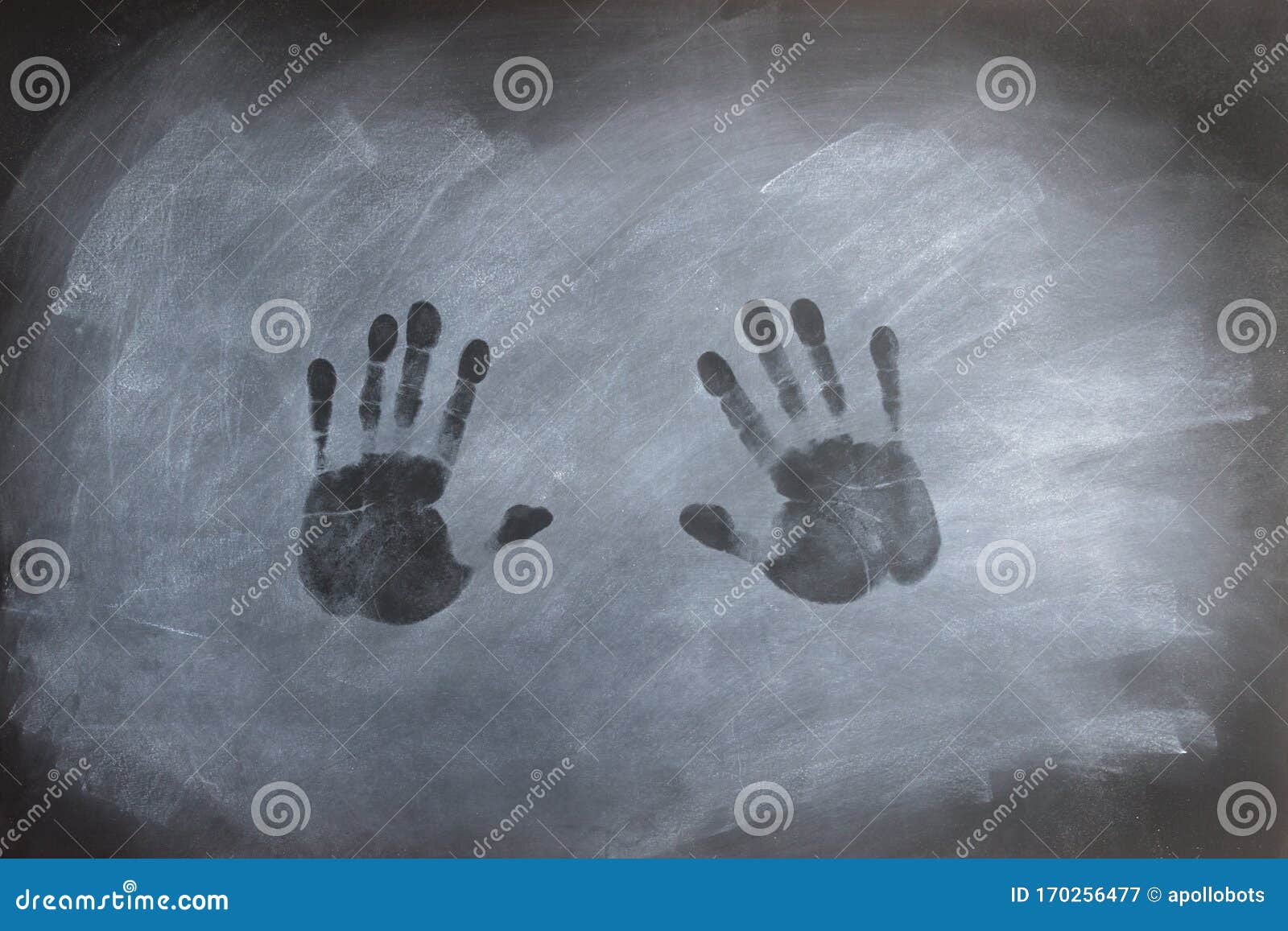 Smudged Black Ink On White Watercolour Paper Background Royalty-Free ...