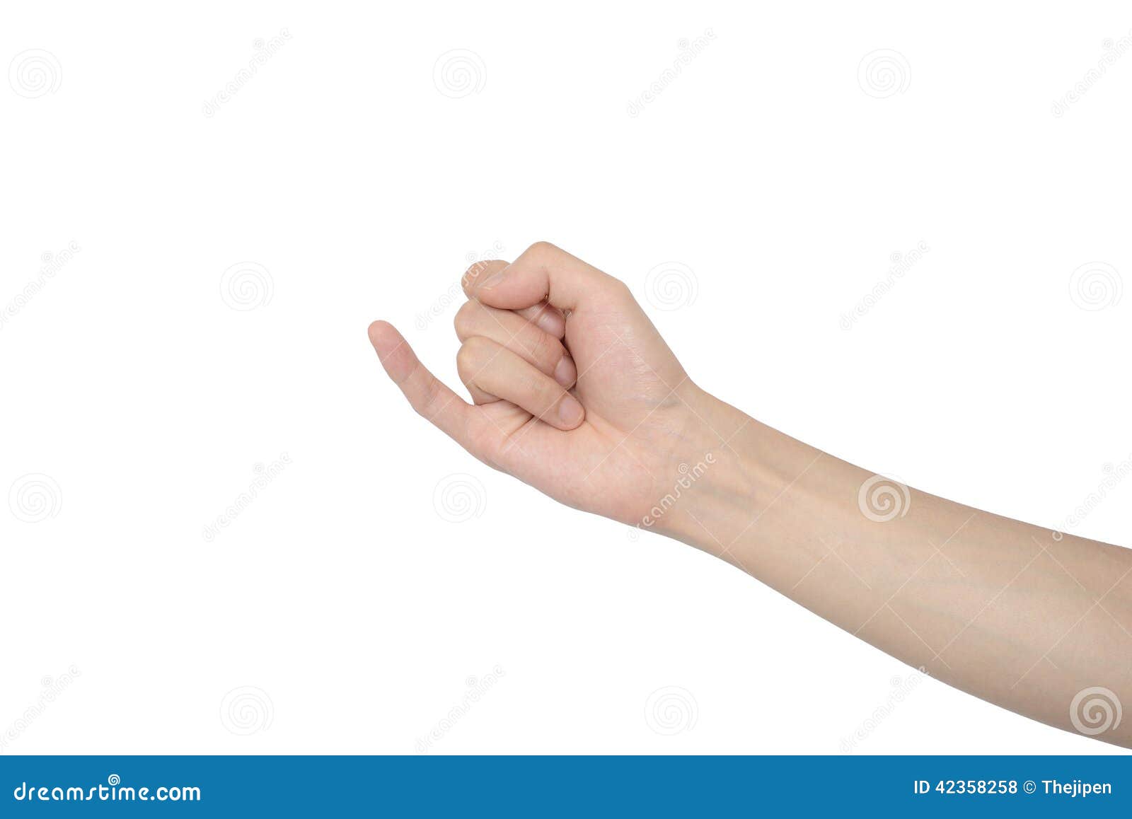 Hand of promise gesture stock photo. Image of finger - 42358258