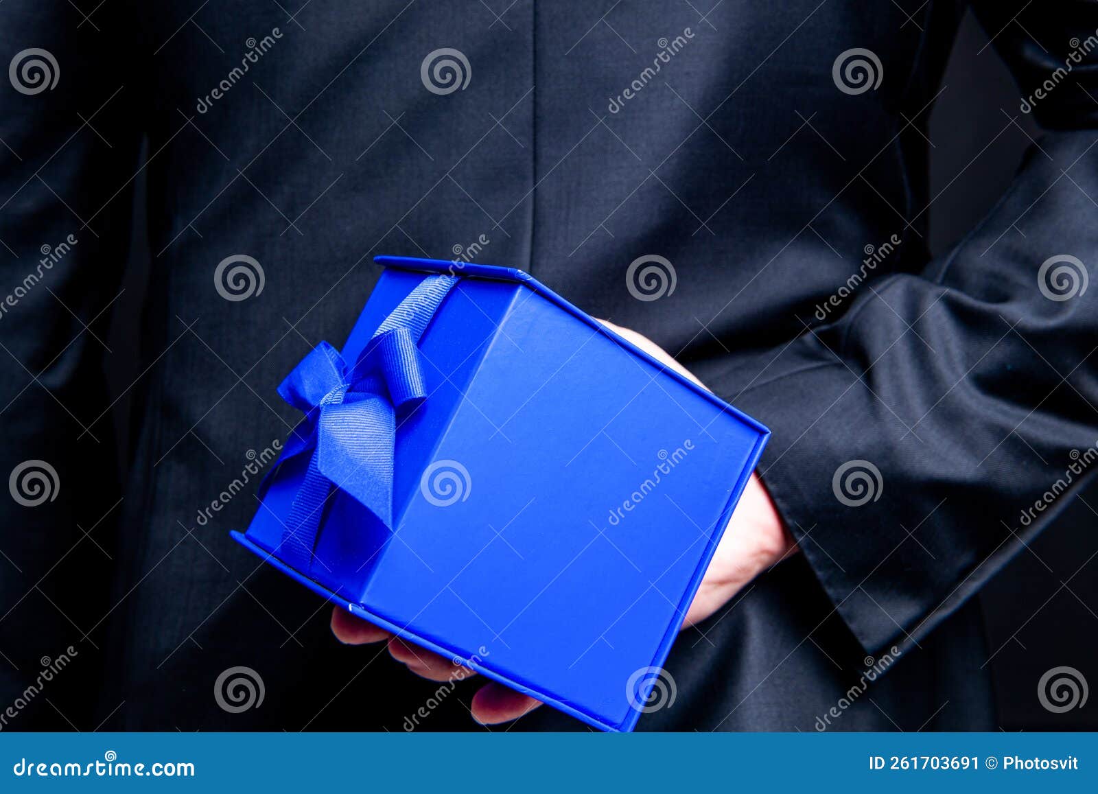 Hand with Proposal Present. Photo of Proposal Present Stock Image ...