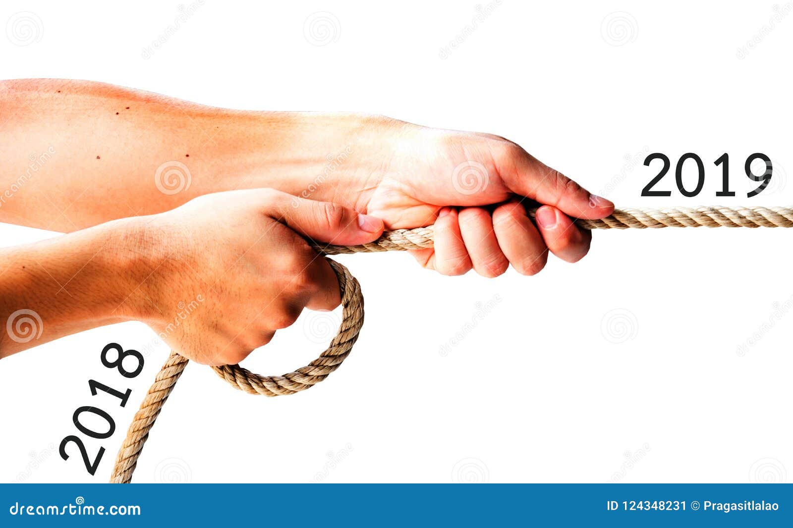 Hand Pull 2019 and Leave 2018 by Rope. Saved by Cliping Path Line Stock ...