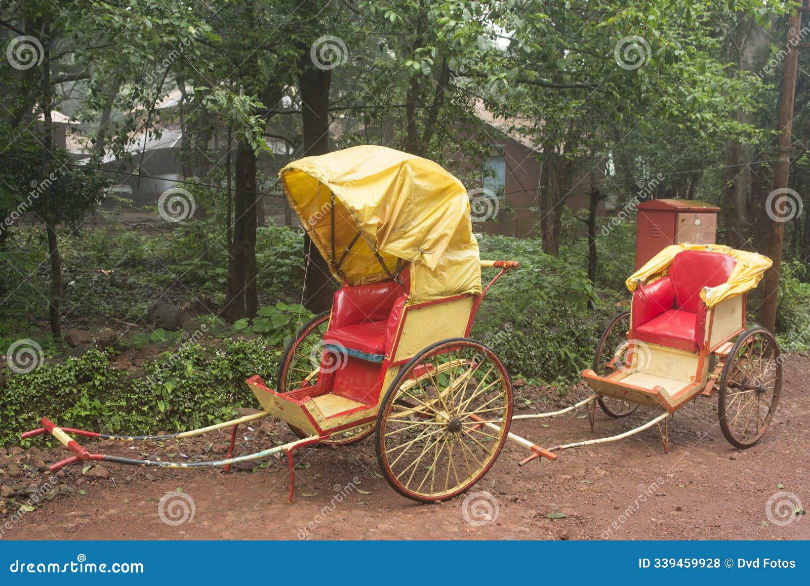 Hand Pull Rickshaw, Matheran, Raigad, Maharashtra, India, Asia Stock ...