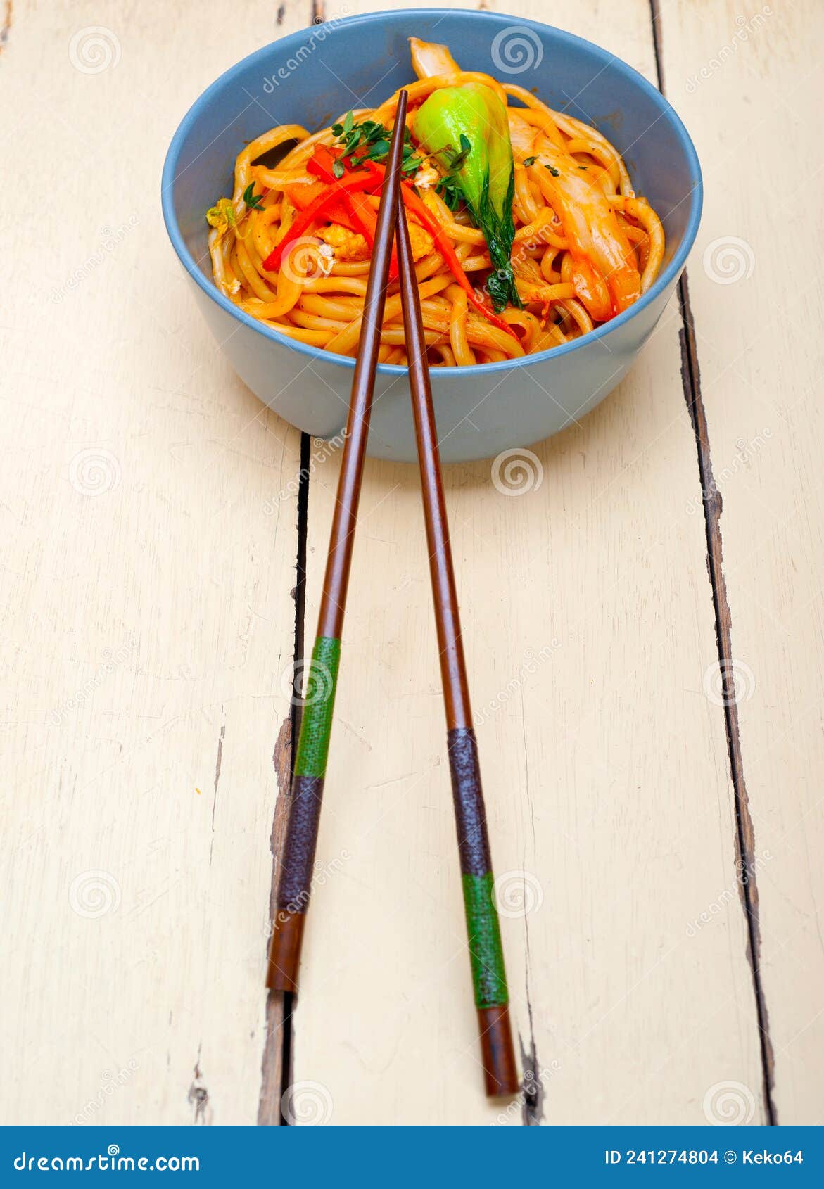 Hand pulled ramen noodles stock photo. Image of bowl - 241274804
