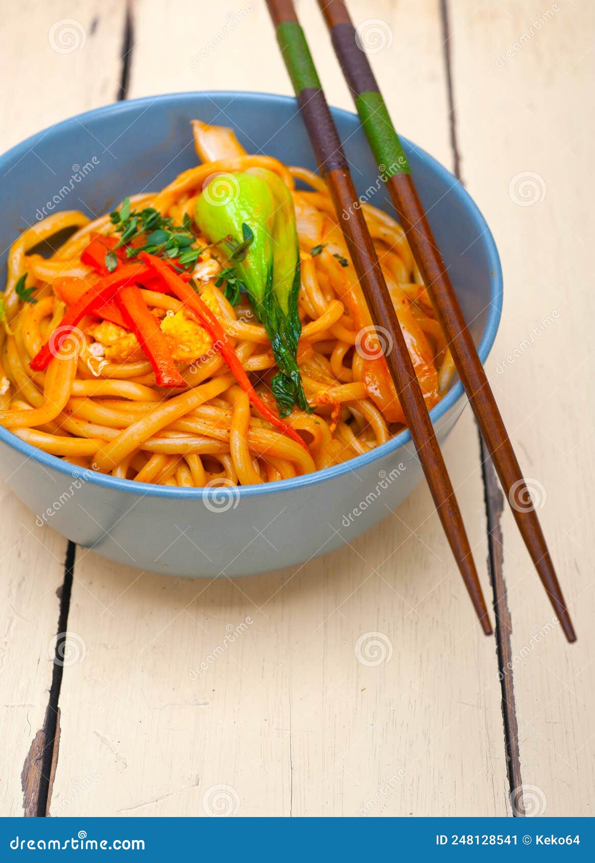 Hand pulled ramen noodles stock image. Image of asia - 248128541