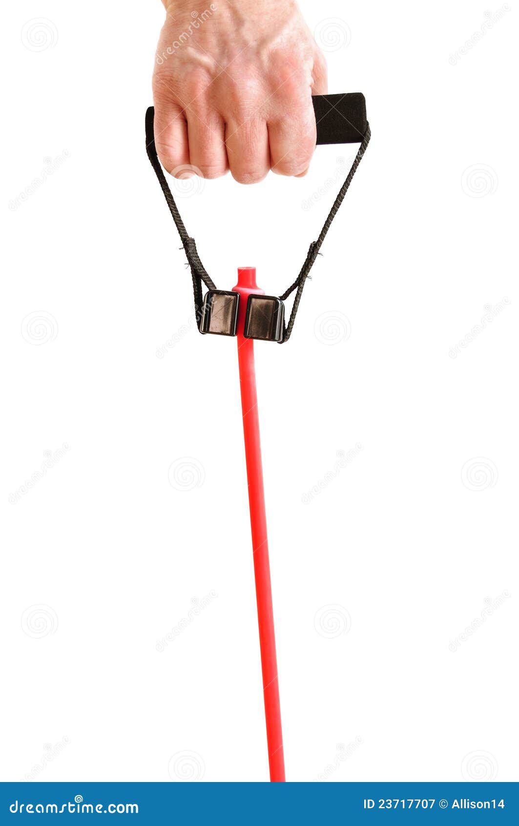 Hand Pulling a Resistance Band Stock Image - Image of band, stretchy ...