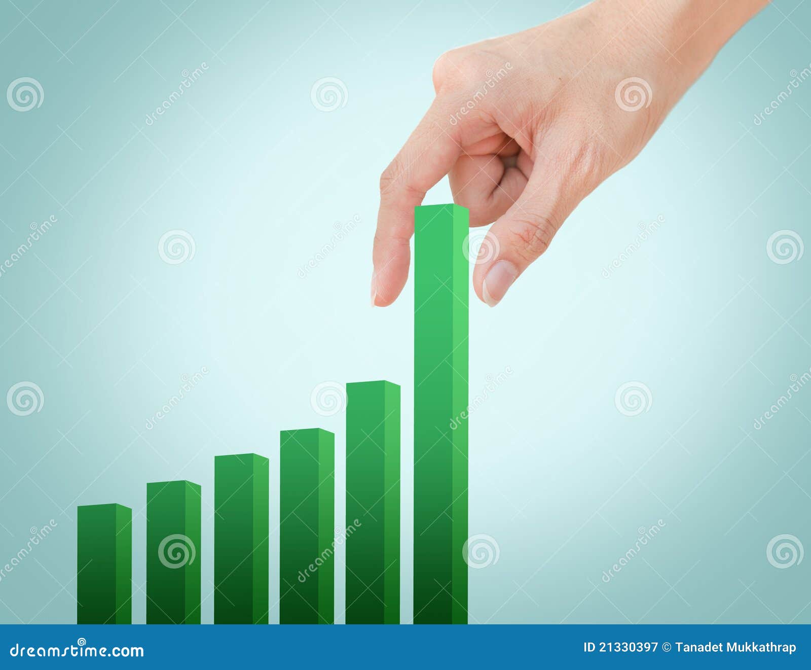 Hand pulling up graph stock image. Image of economy, plan - 21330397