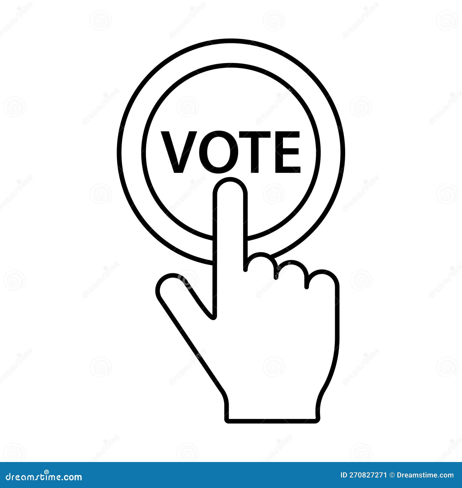 Hand Push Vote Button Icon Vector for Graphic Design, Logo, Website ... Hand Push Vote Button Icon Vector for Graphic Design, Logo, Website ...