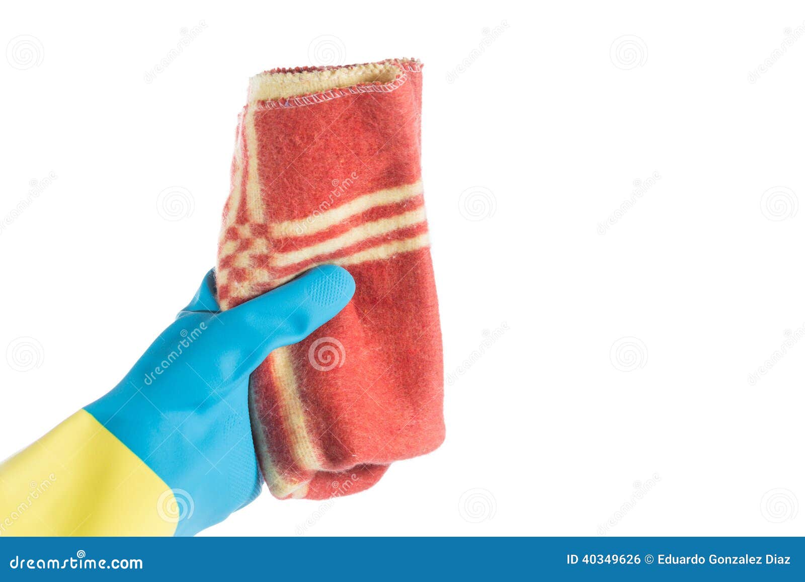 Hand with rag stock photo. Image of erase, eraser, domestic - 40349626