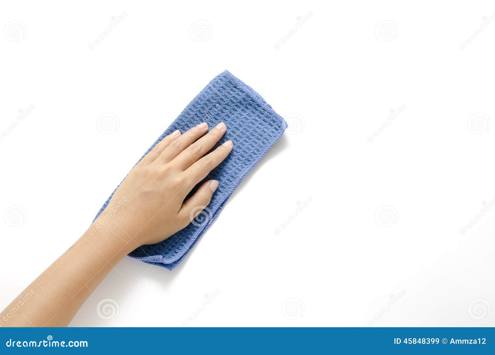 Hand with rag stock image. Image of cleanliness, lifestyle - 45848399