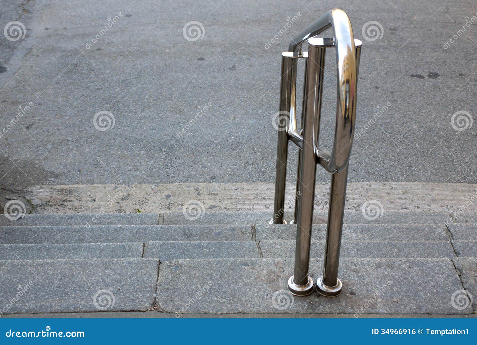 Hand rail stock photo. Image of contemporary, chrome - 34966916