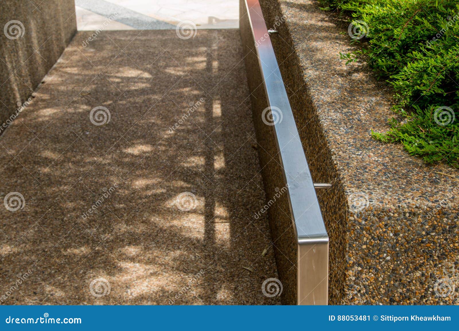 Hand on railing stock image. Image of outdoor, concrete - 88053481