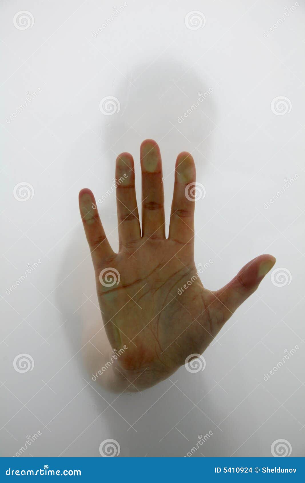 Hand reaching through fog stock photo. Image of hand, alienated - 5410924