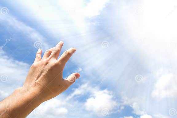 Hand reaching out stock image. Image of reaching, outstretched - 26902453