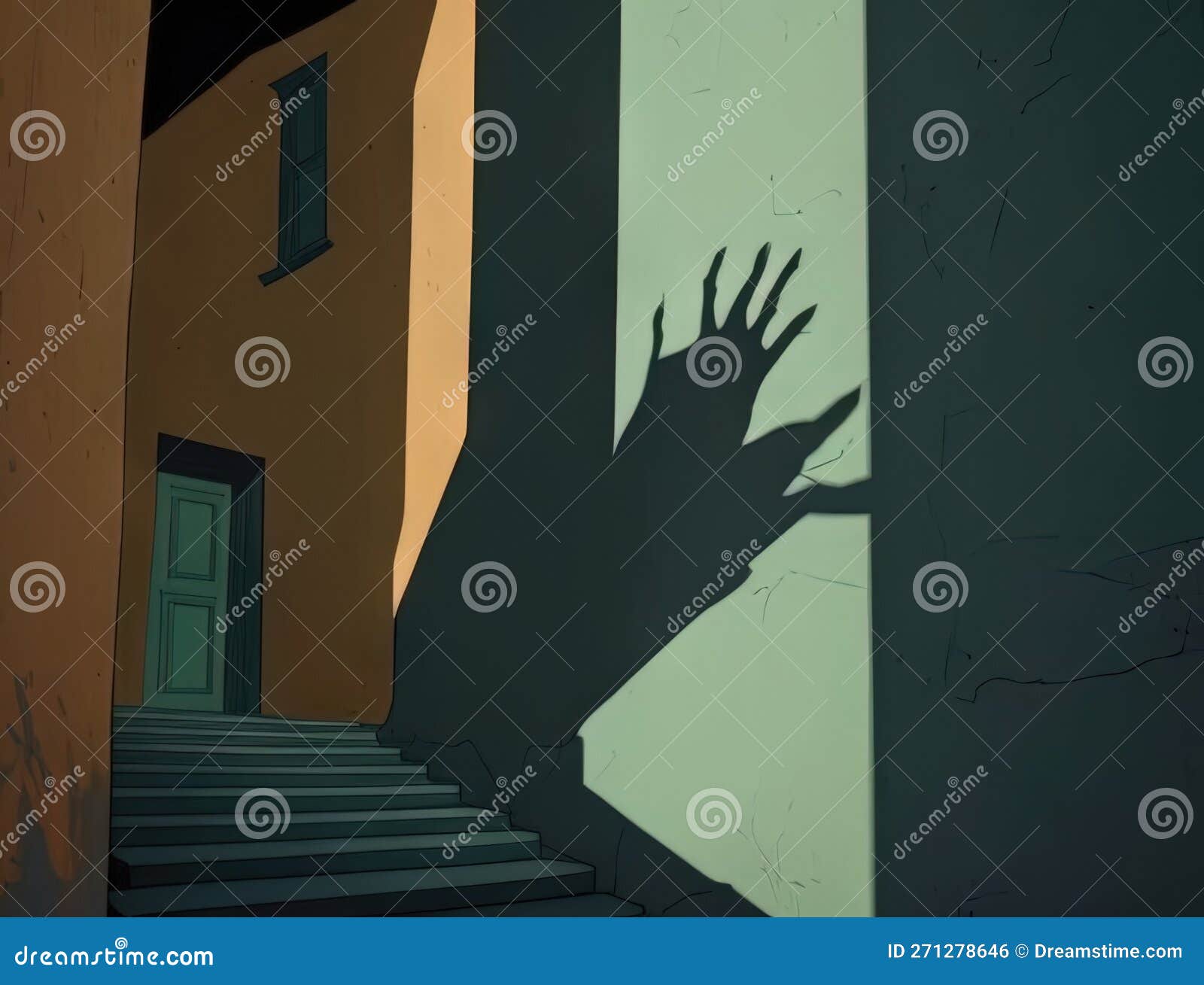 A Hand Reaching Out from the Shadows Symbolizing the Acceptance of Help ...