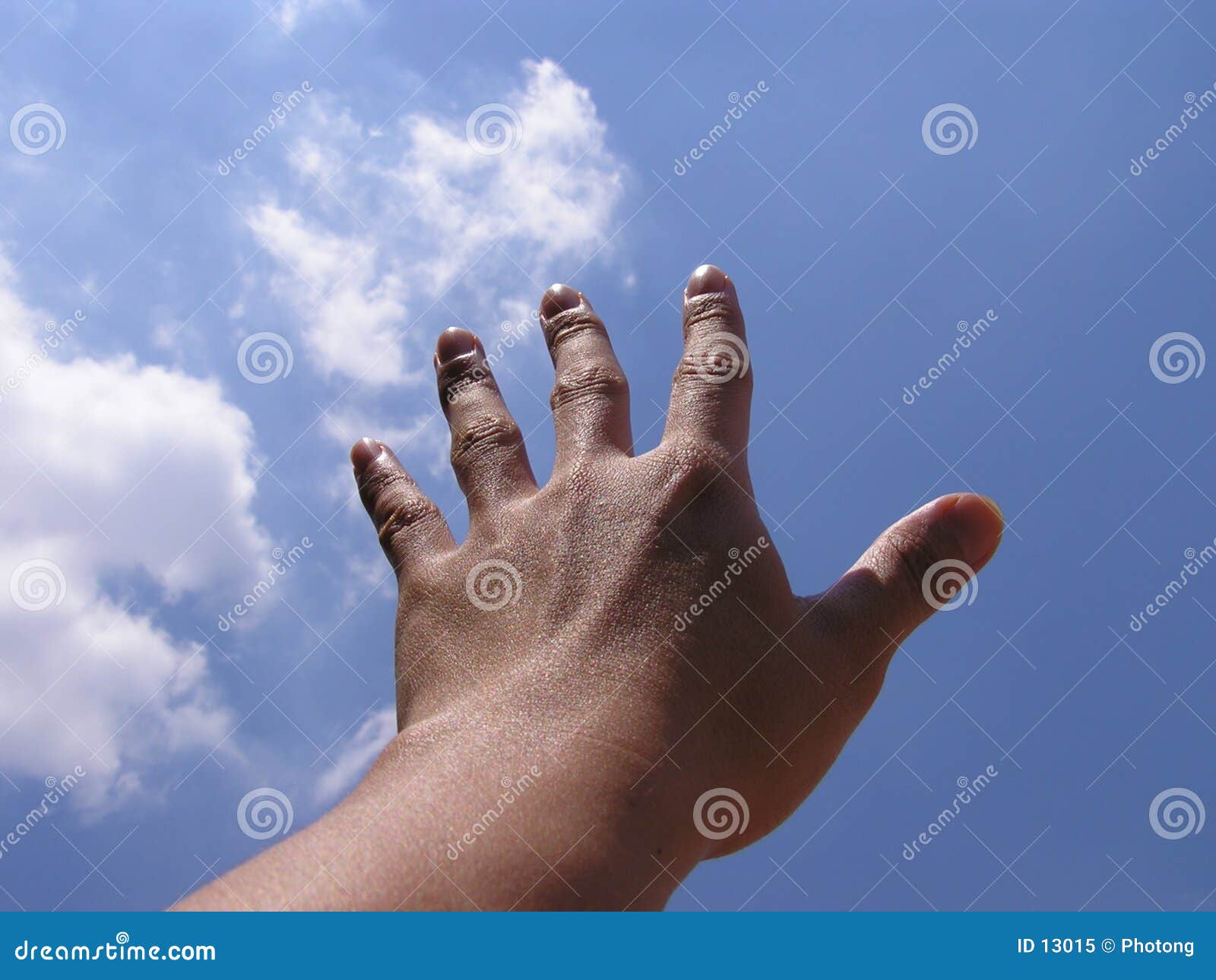 Hand reaching for the sky stock image. Image of ambitious - 13015