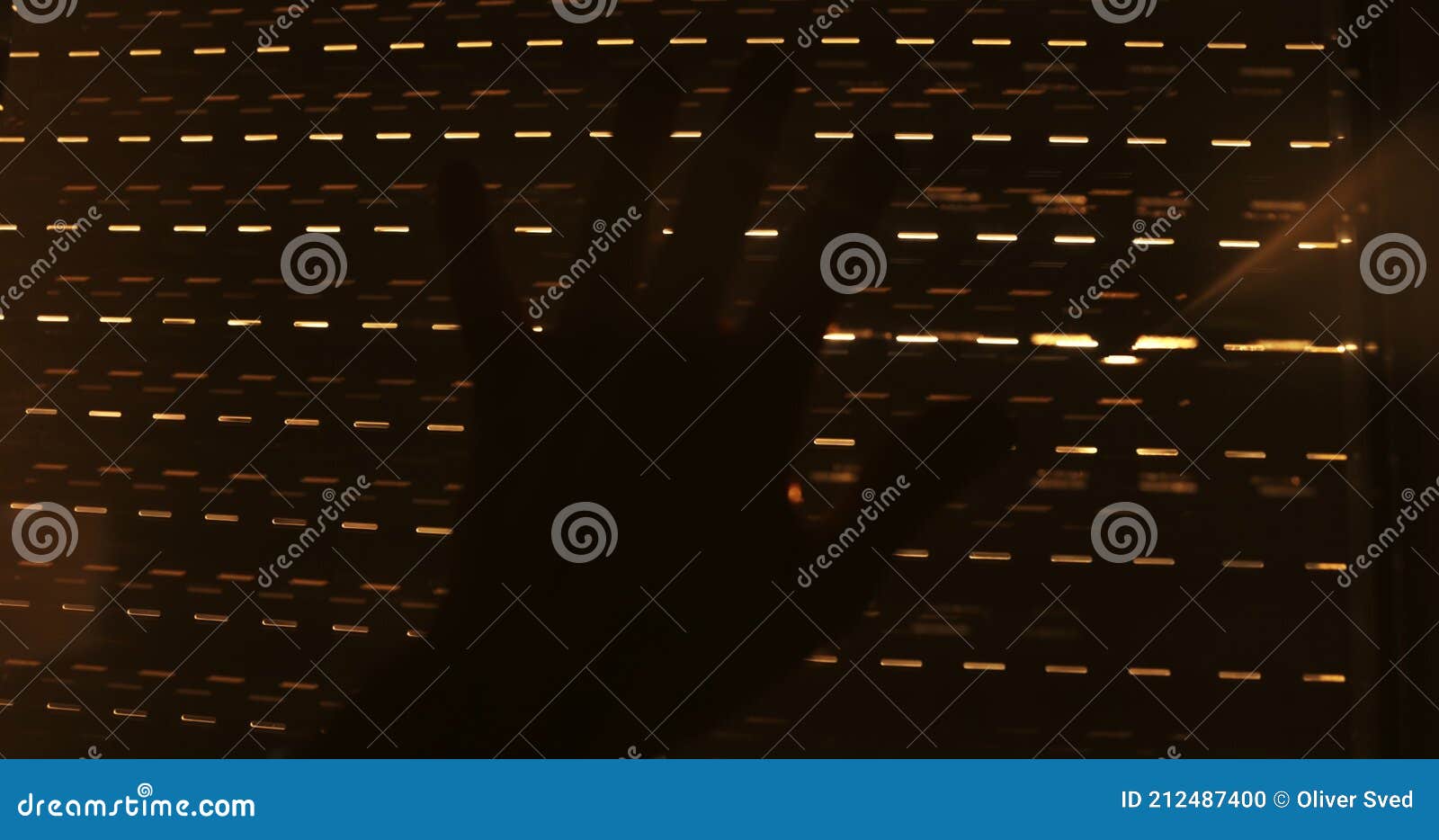 Hand Reaching for Sunlight Behind Shades Stock Photo - Image of ...