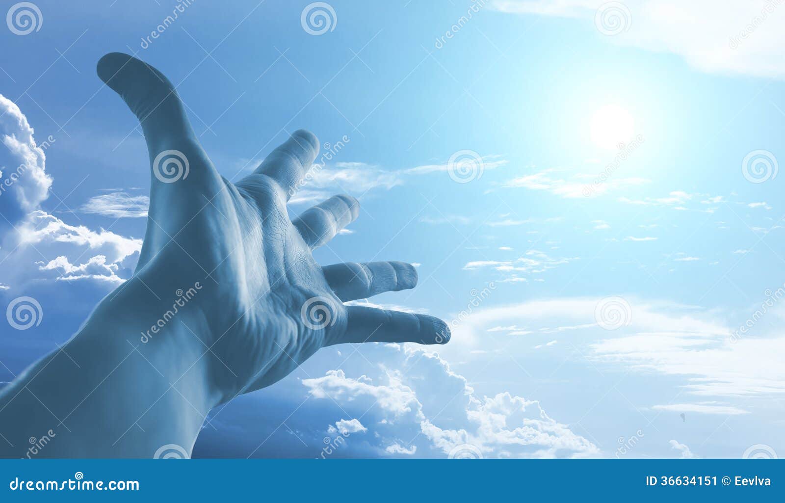 Hand reaching to sky. stock image. Image of outstretched - 36634151