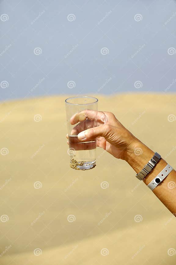 Hand reaching for water. stock image. Image of dunes, extreme - 2946891
