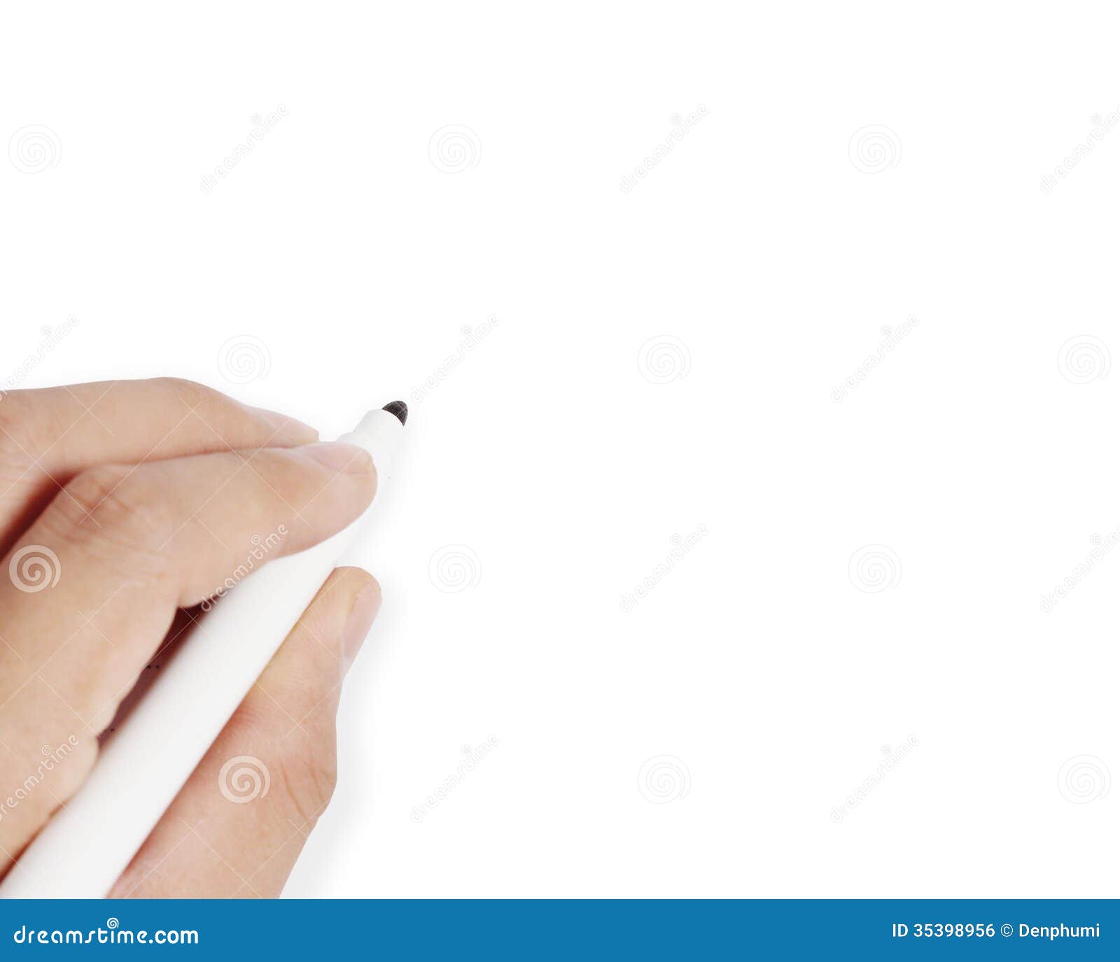 Hand is ready for drawing stock photo. Image of paper - 35398956