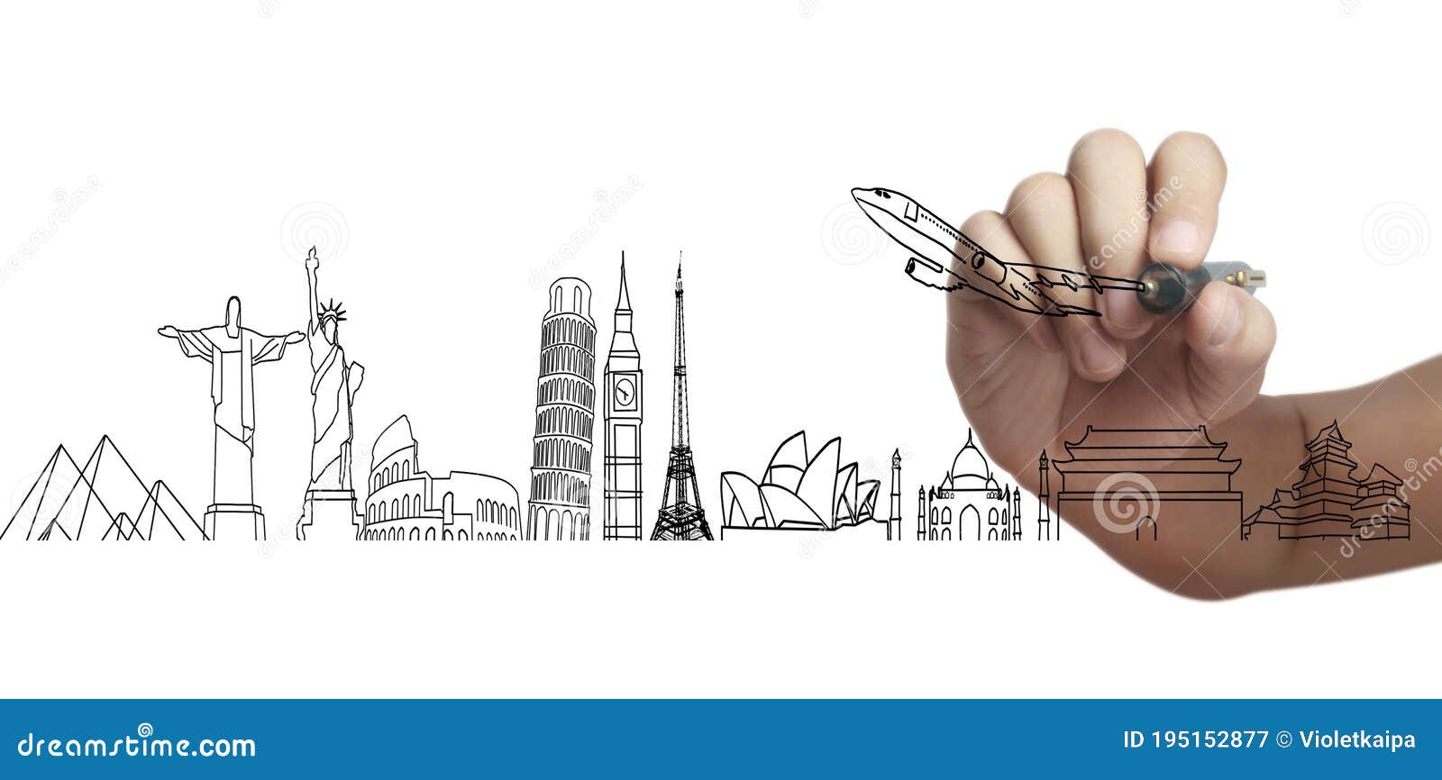 Hand is Ready for Drawing ,Hand with Pen Stock Image - Image of africa ...