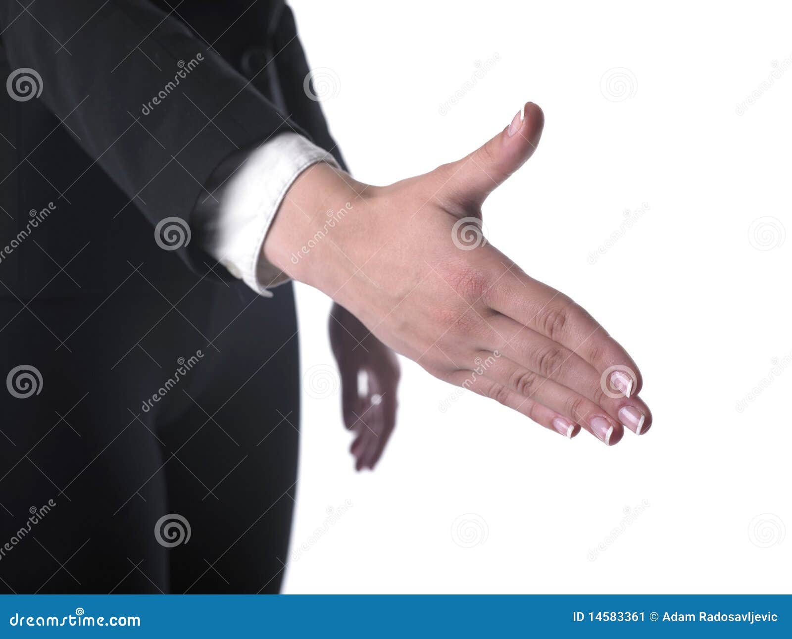 Hand ready for Handshaking stock image. Image of people - 14583361