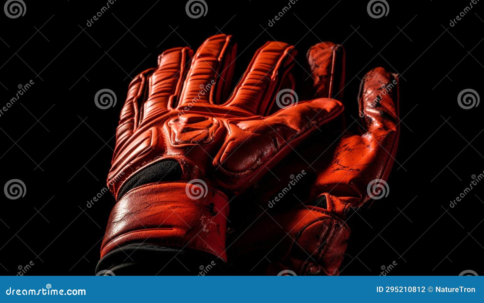 Hand in Red Glove Hand in Red Gloves Hands in Red Gloves Stock ...