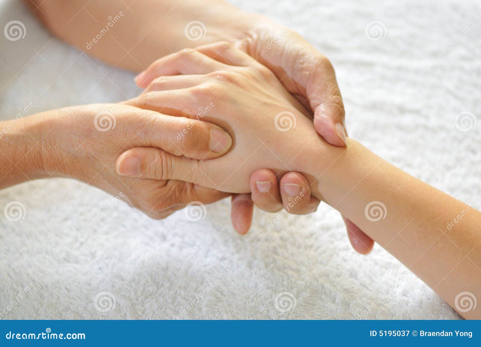 Hand Reflexology Series 4 stock image. Image of massage - 5195037
