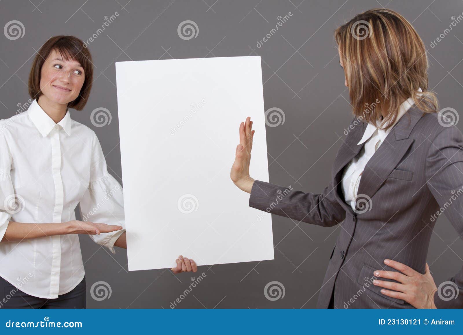 Hand reject a offer stock image. Image of horizontal - 23130121