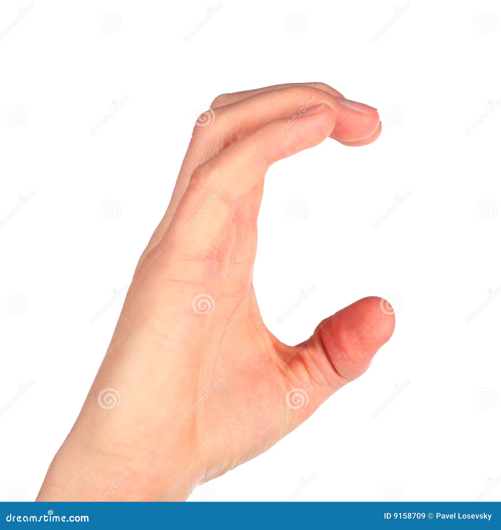 Hand represent letter c stock image. Image of demonstrate - 9158709