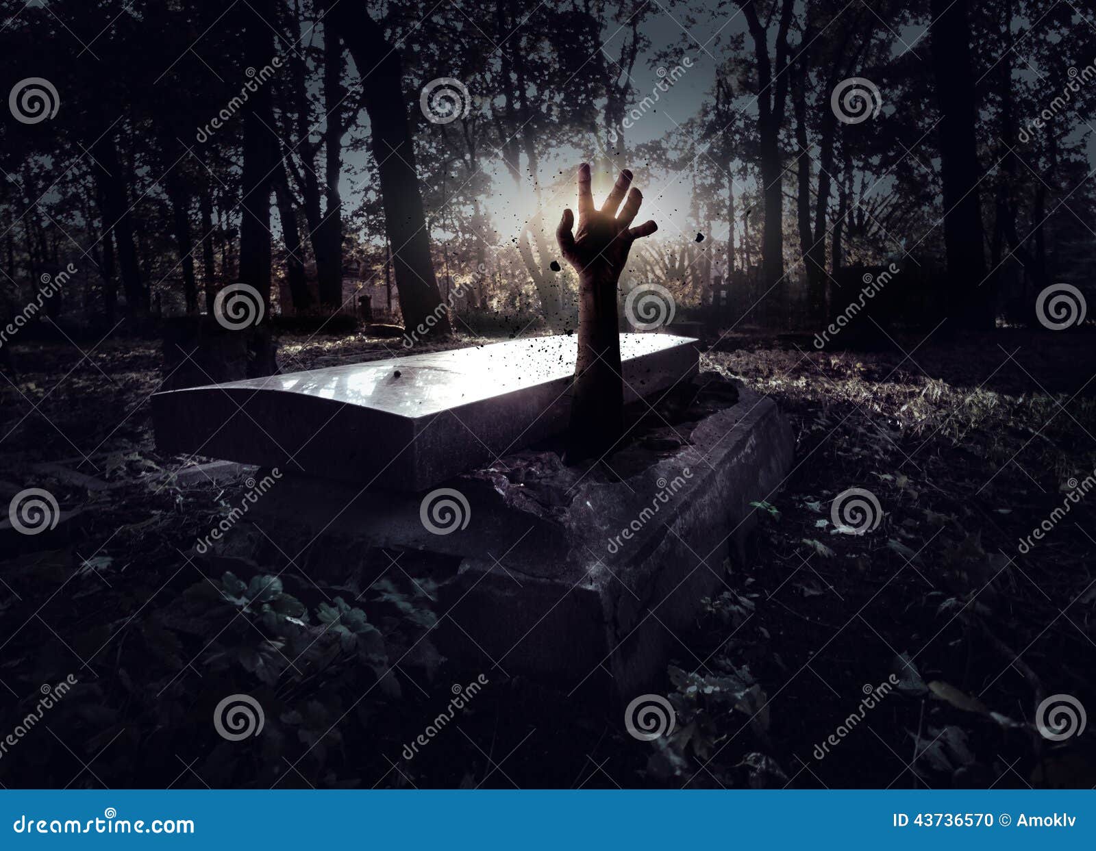 Hand Rising Soccer Football Championship Cup On Sport Competiton In ...