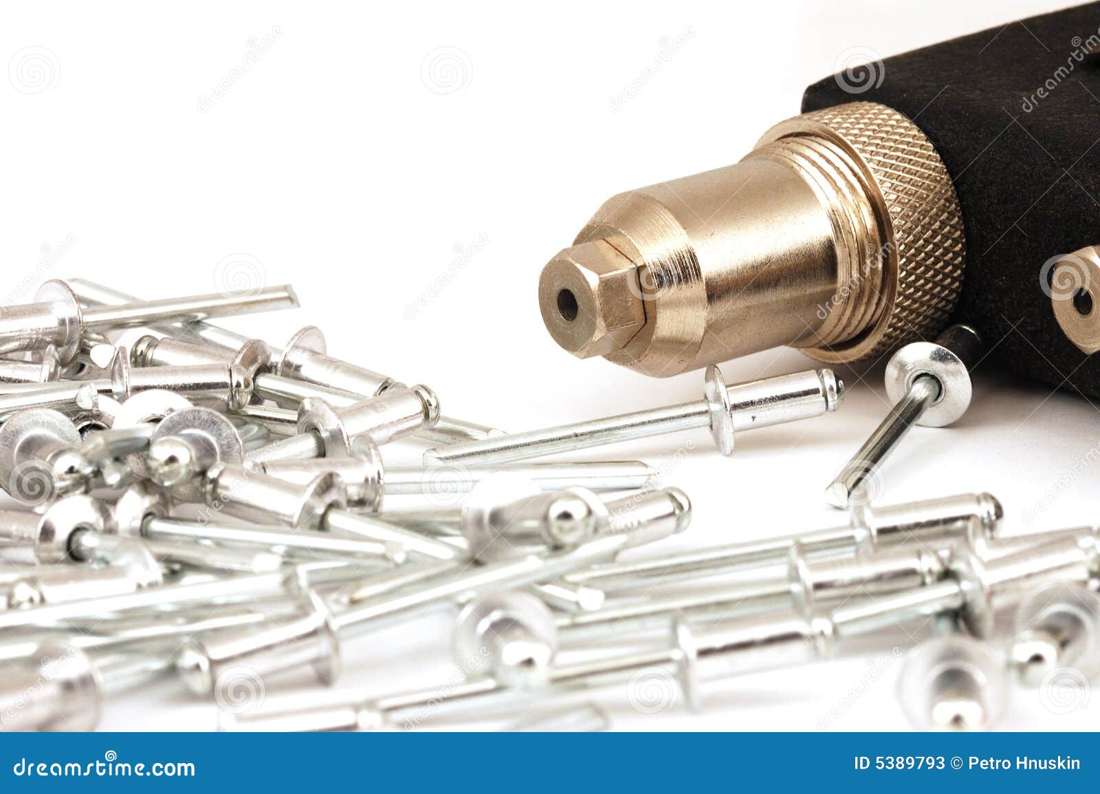 Hand Riveter stock image. Image of fasten, tool, metal - 5389793