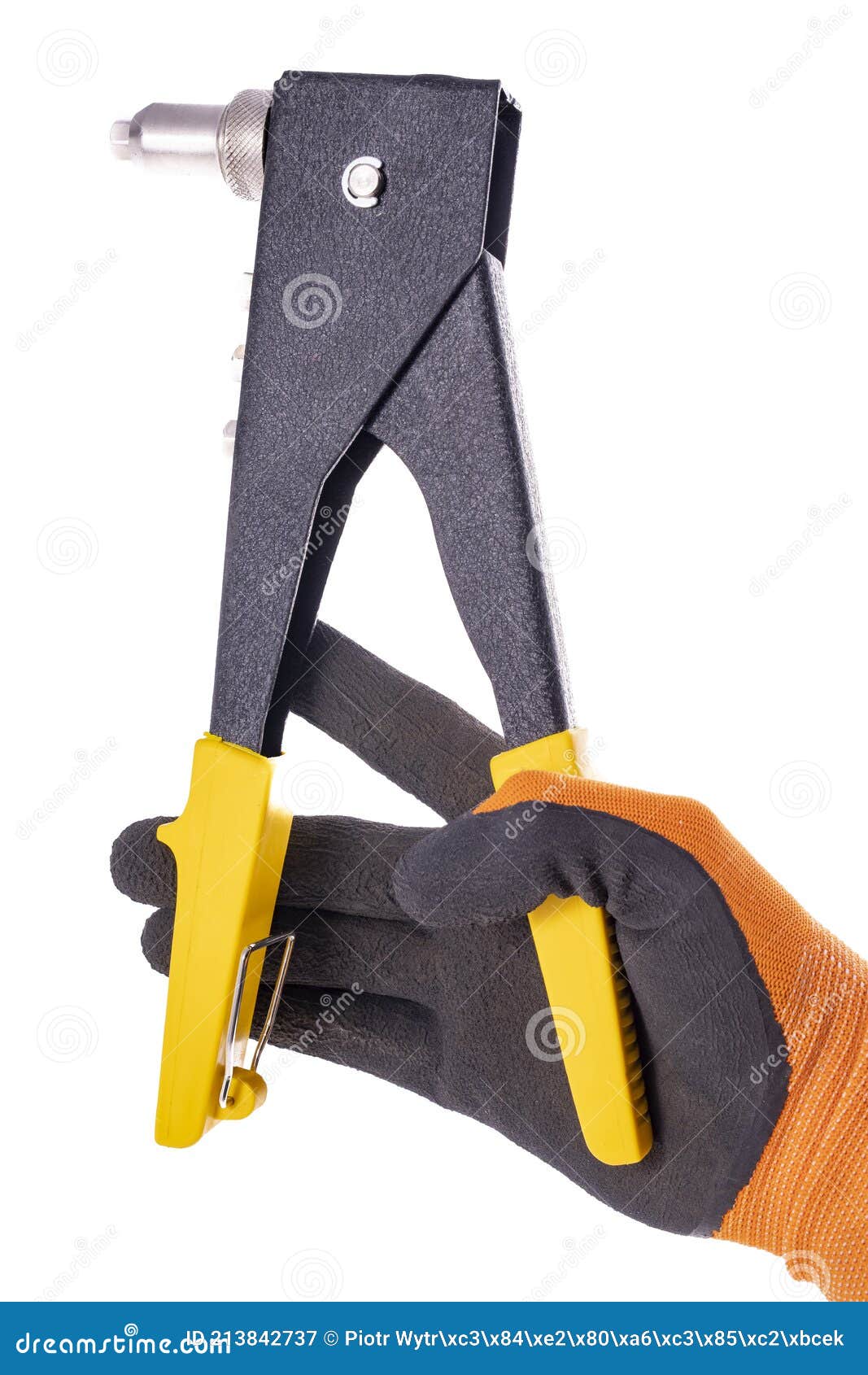 Hand Riveter for Assembly Work. Accessories for Mechanics Used in ...