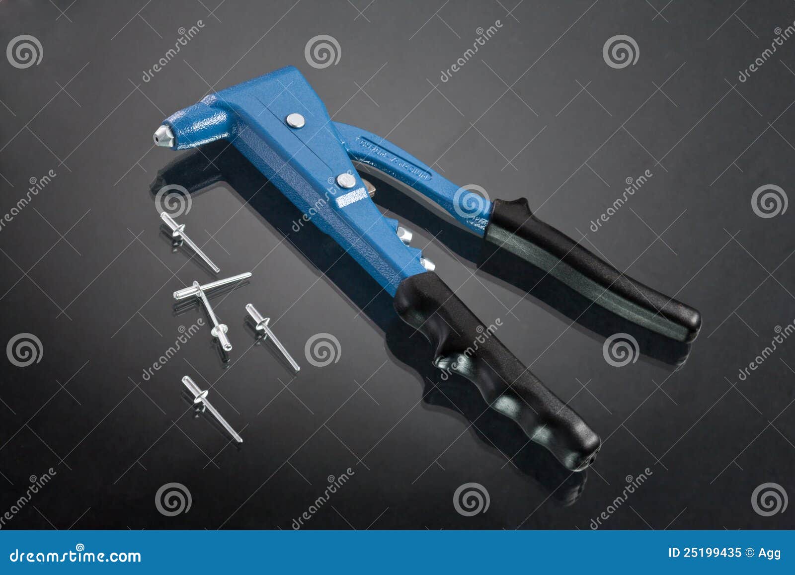 Hand riveting tool stock image. Image of joining, fasten - 25199435