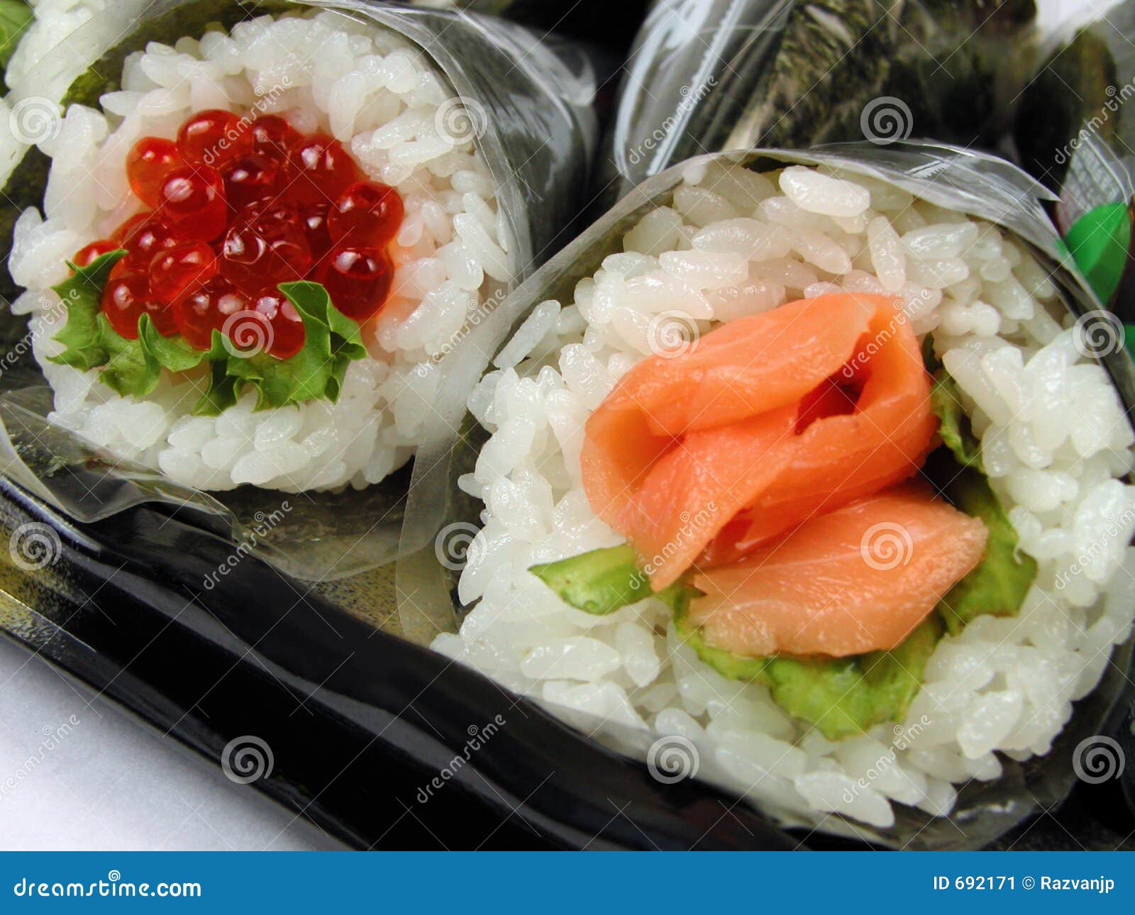 Hand-roll sushi stock image. Image of hand, close, menu - 692171