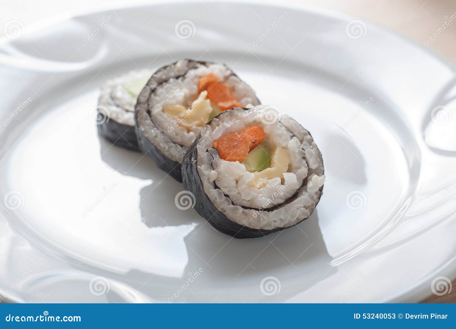 Hand Roll Sushi stock image. Image of cuisine, caviar - 53240053