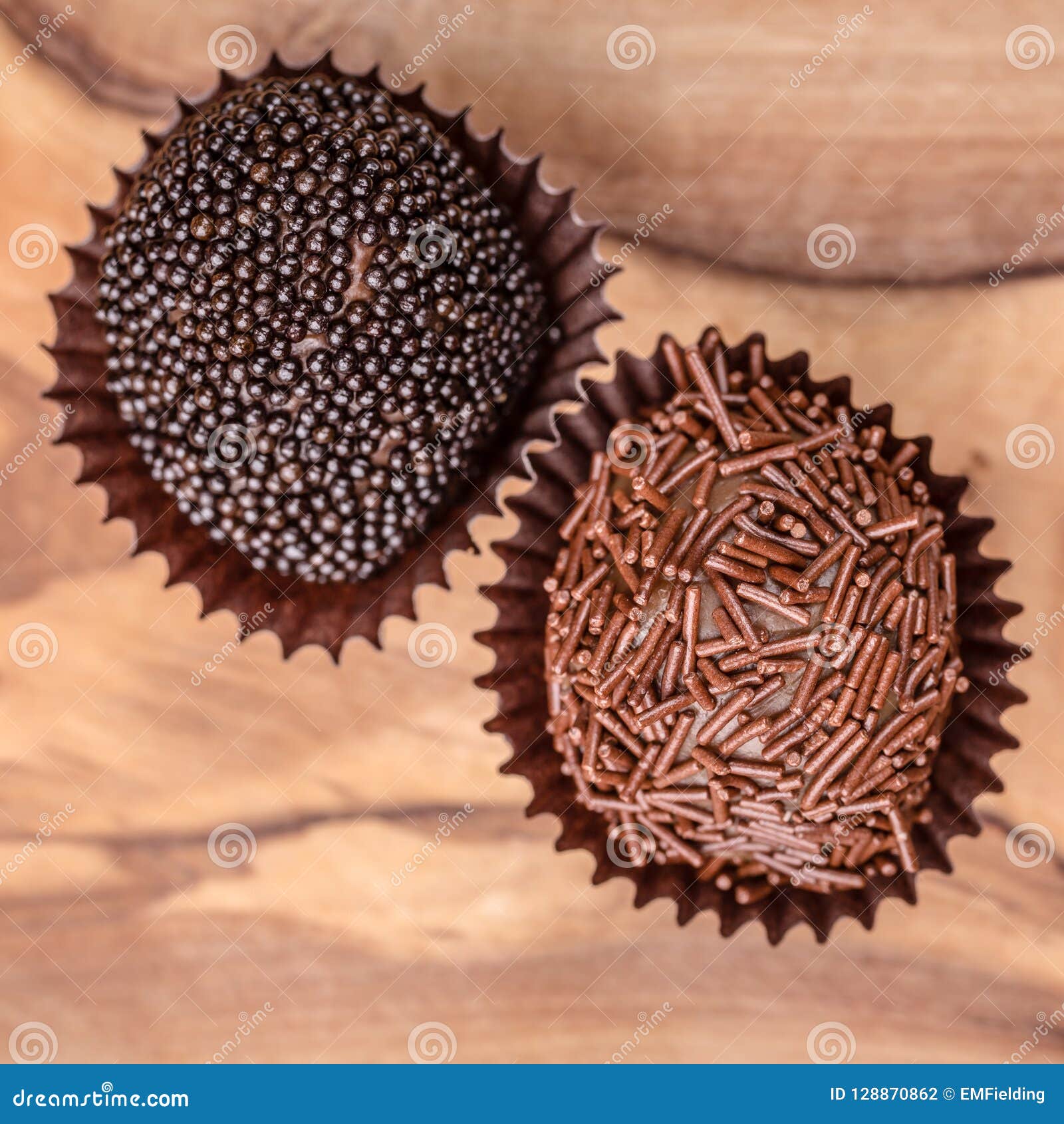 Hand Rolled Gourmet Chocolate Truffels Stock Photo - Image of gourmet ...