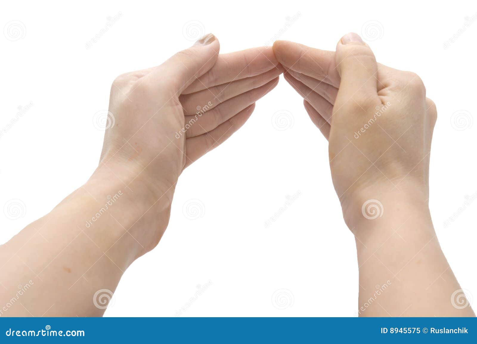 Hand roof stock image. Image of insurance, protection - 8945575