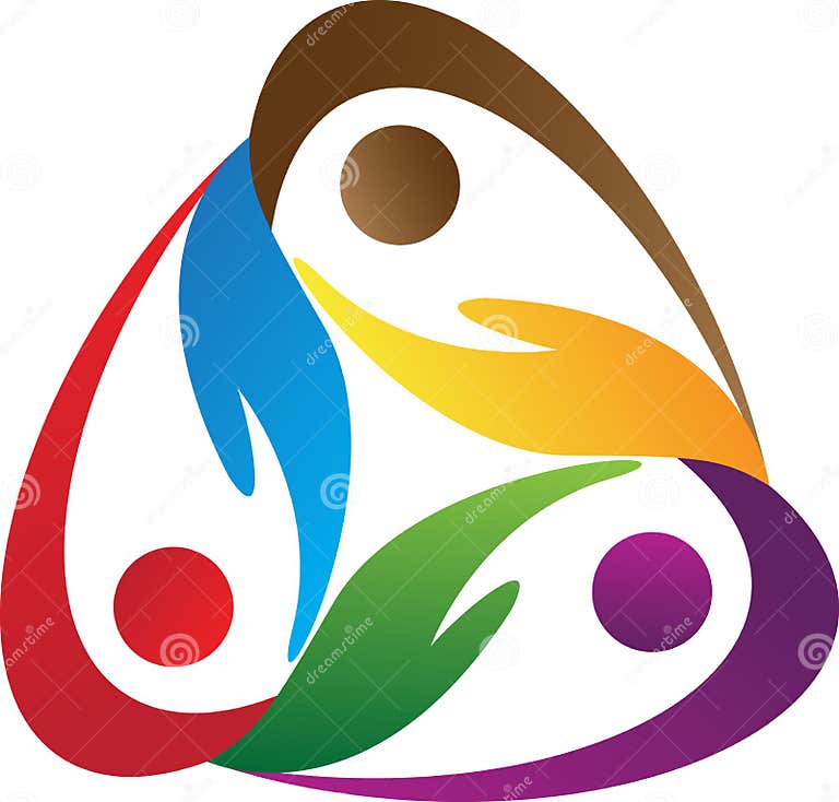 Hand rotation people stock vector. Illustration of celebrate - 26982909