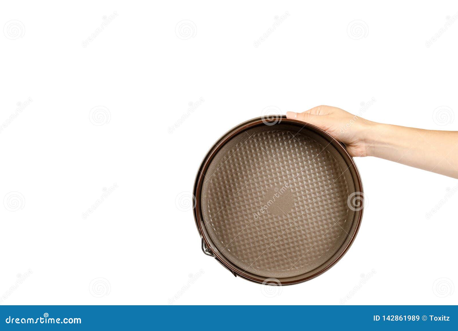 Hand with Round Shape Utensil for Baking Stock Image - Image of ...