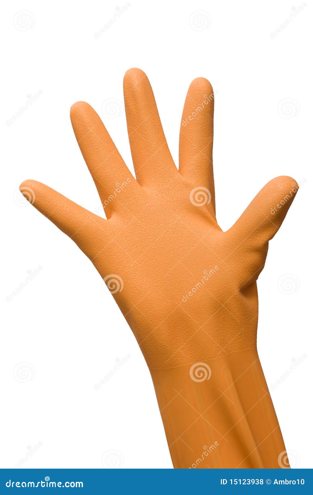 Hand With Rubber Glove Stock Photography | CartoonDealer.com #15123938