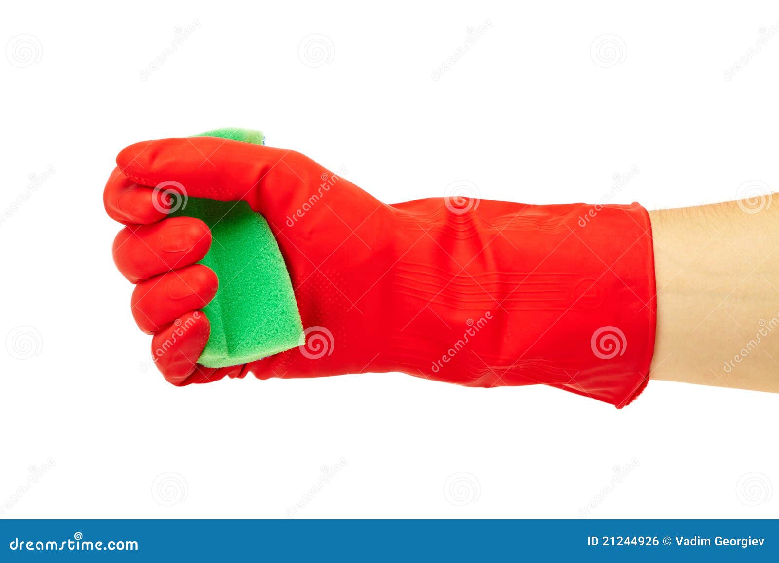 Hand in rubber glove stock photo. Image of cleanse, finger - 21244926