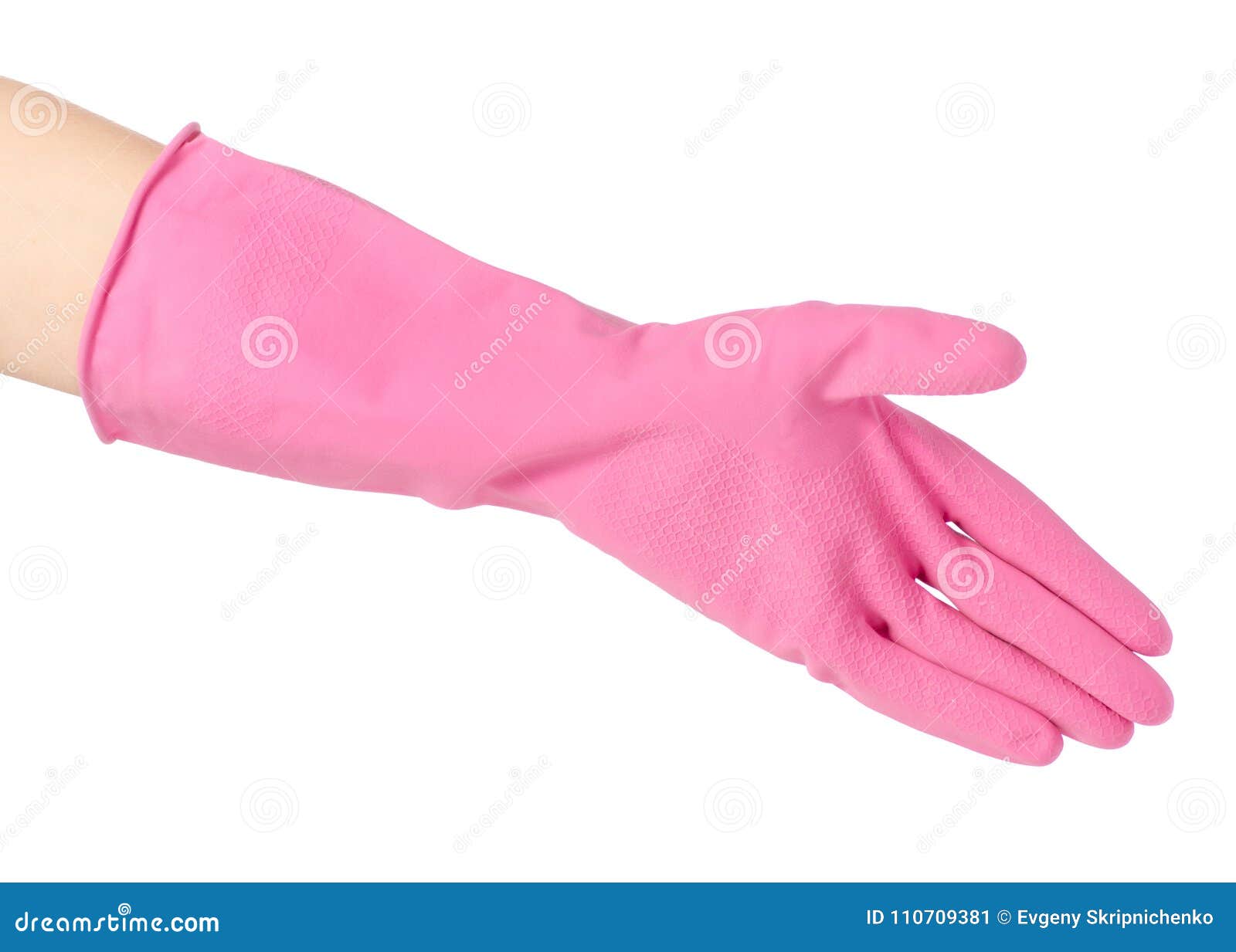 Hand in a Rubber Glove for Cleaning Cleanliness Stock Image - Image of ...