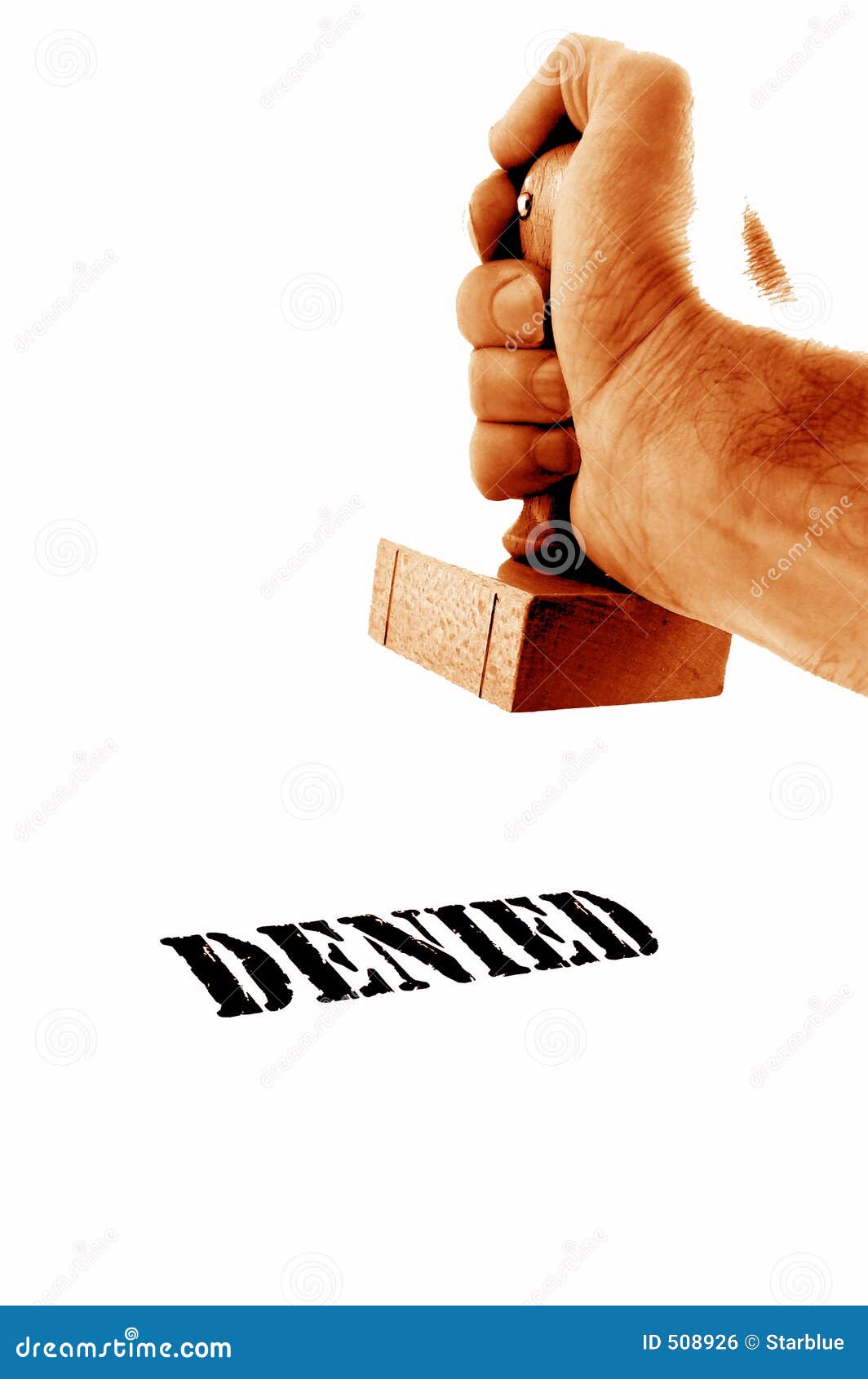 Hand and rubber stamp stock photo. Image of rubber, conceptual - 508926