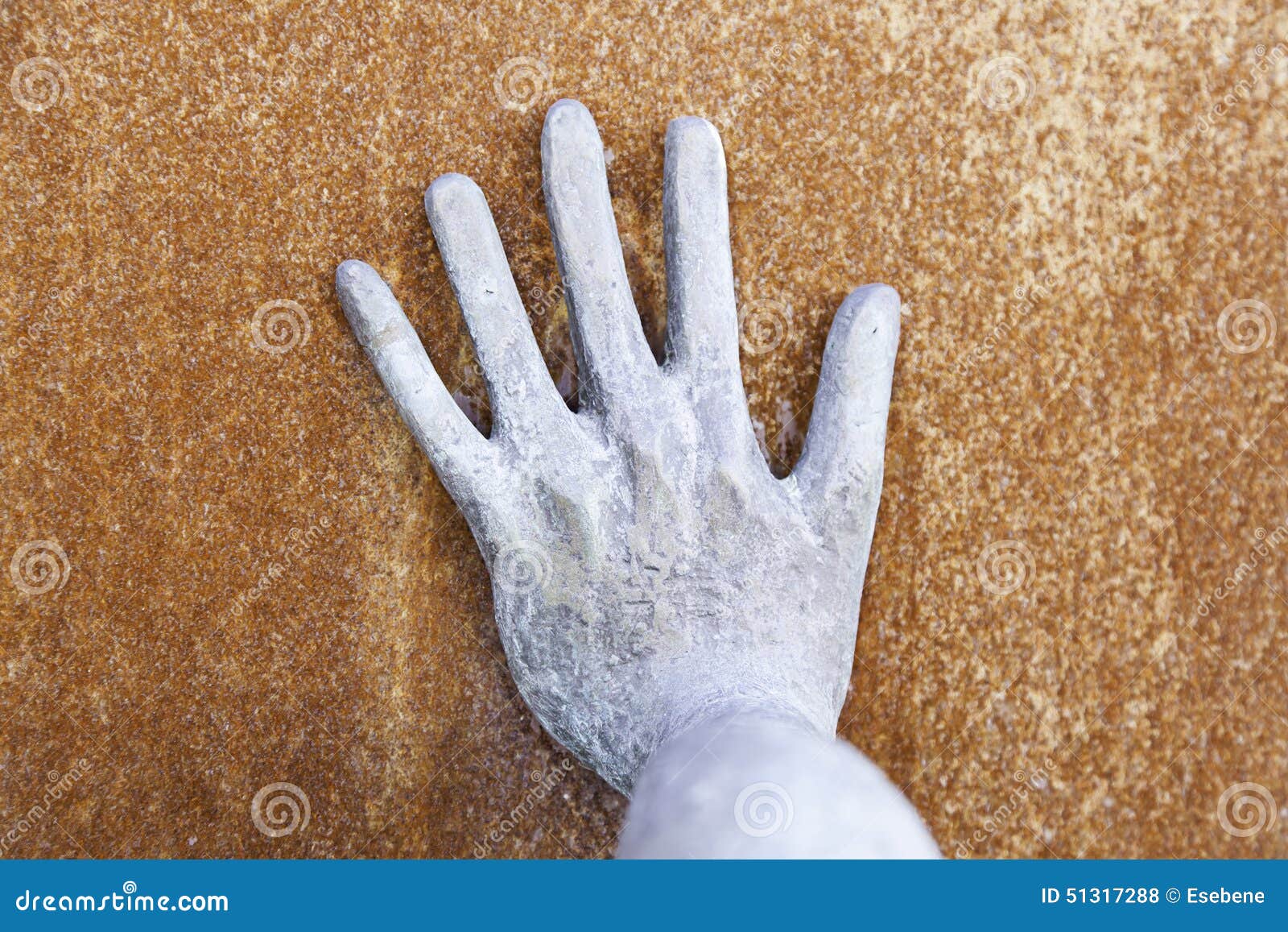 Hand rusty metal stock photo. Image of muscular, horizontal - 51317288